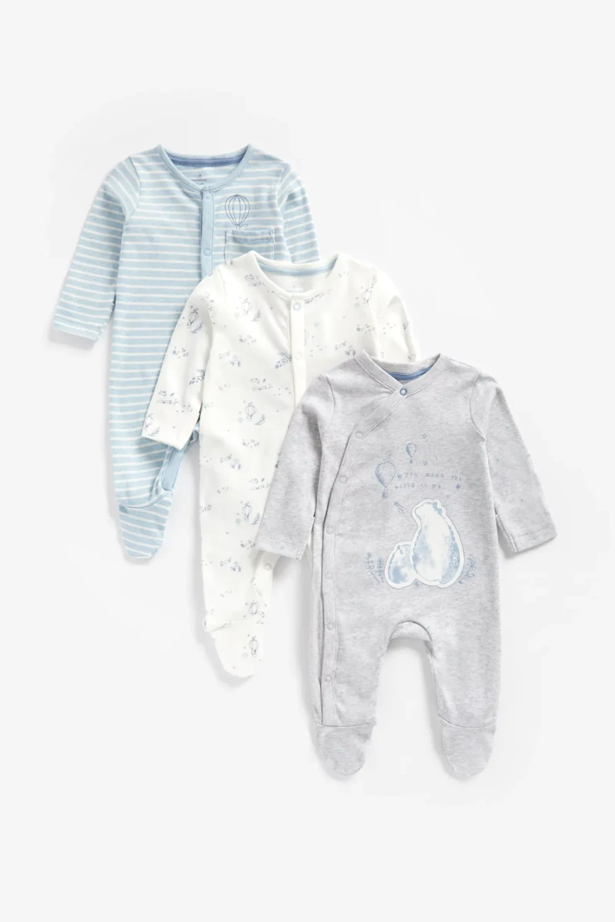Комбинезоны 3 шт. Mothercare MC/ZA258 от 5 799 ₽ — купить с доставкой в ...